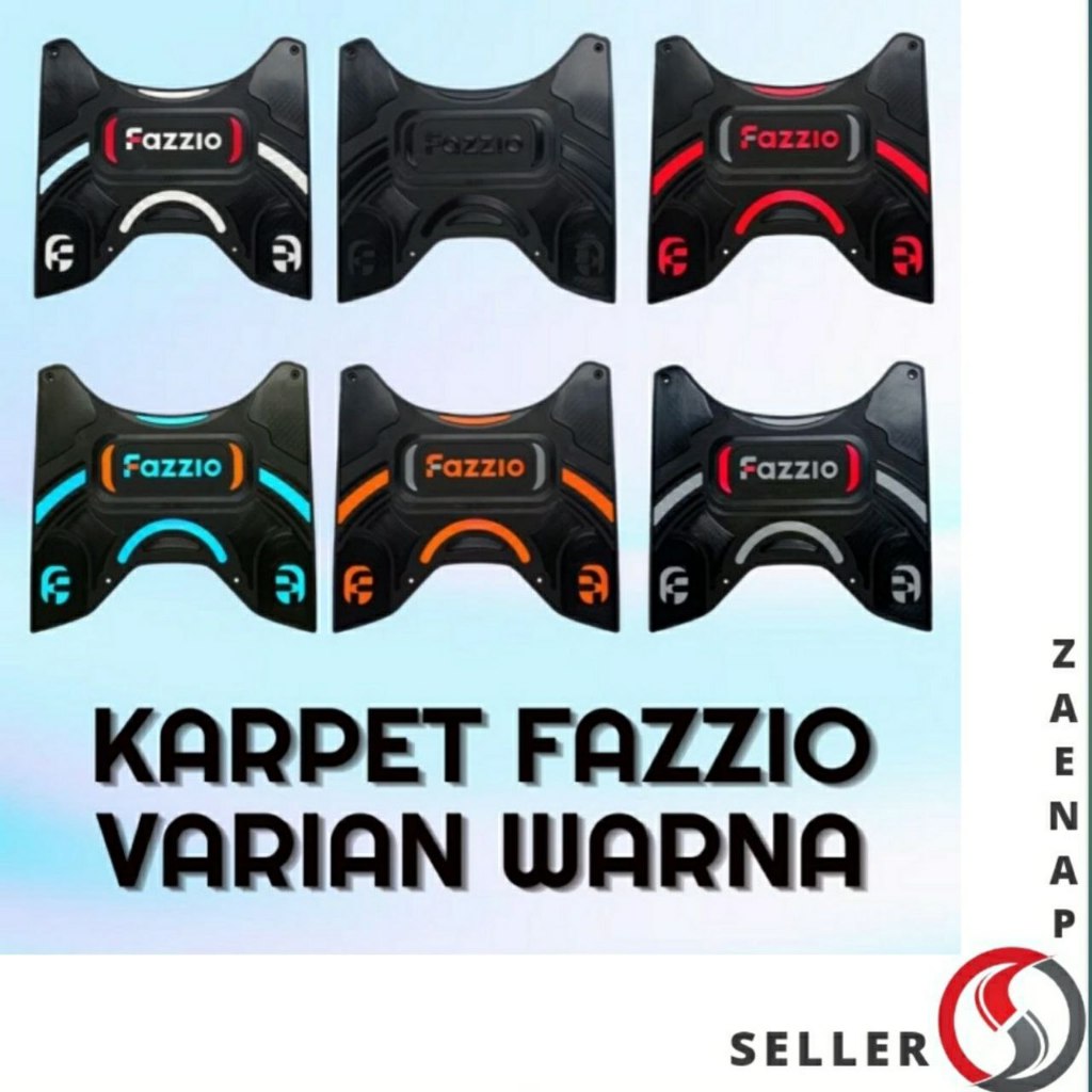 Jual Karpet Karet Motor Yamaha Fazzio Varian Warna - Merah | Shopee ...