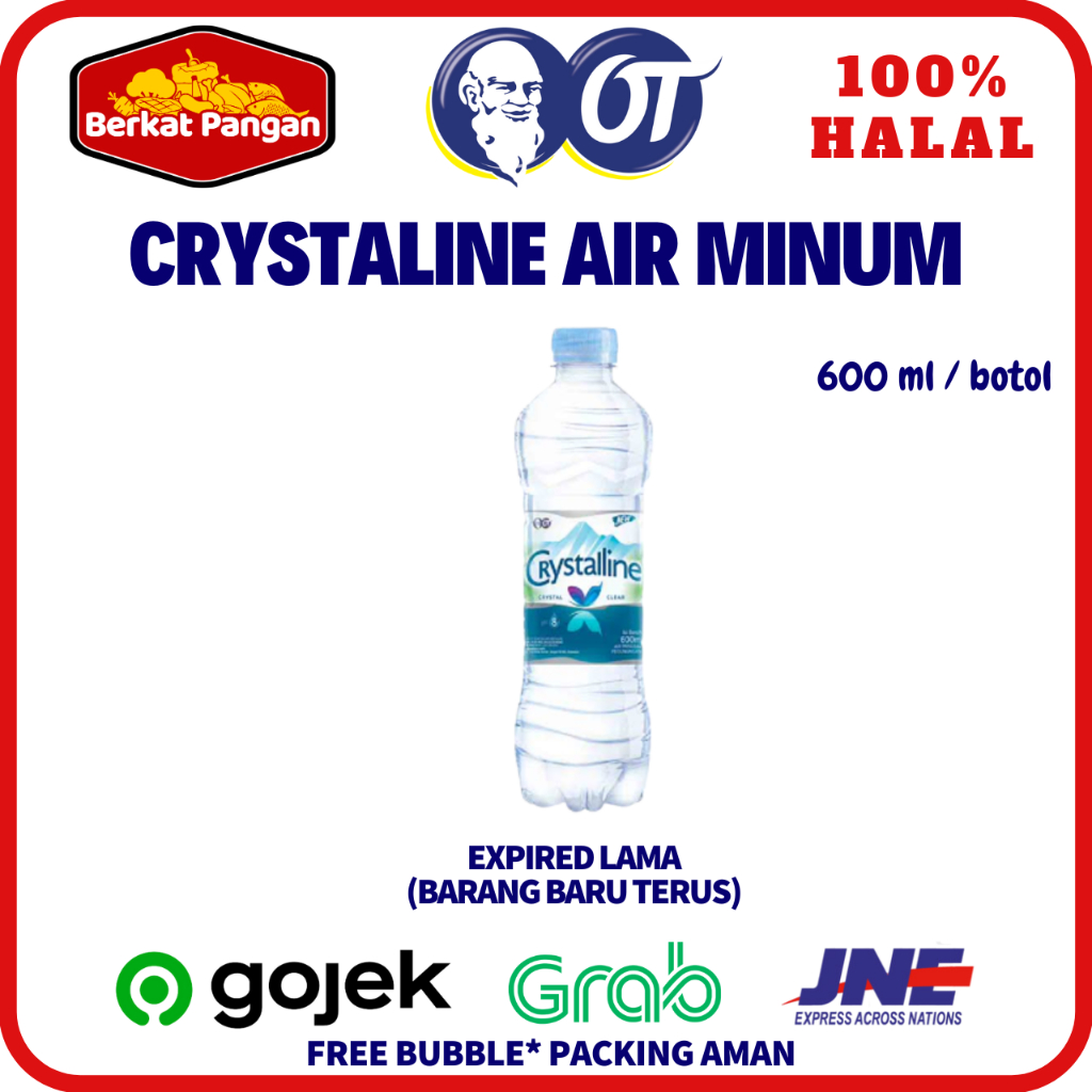 Jual Crystaline Air Mineral Botol 600ml | Shopee Indonesia