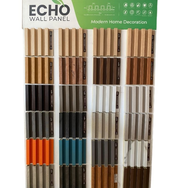 Jual WPC WALLPANEL TEBAL 24MM (ECHO WOOD PANEL) KISI-KISI KAYU - wall panel | Shopee Indonesia