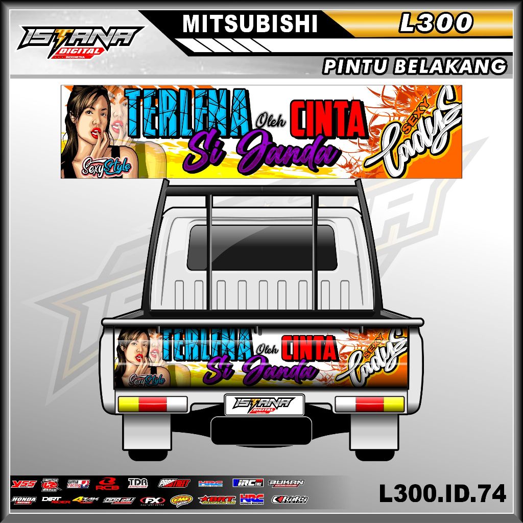 Jual Stiker Pintu Belakang L300 - Sticker Variasi Pintu Belakang ...