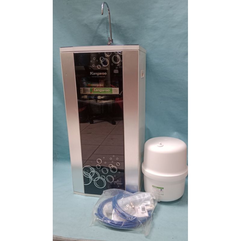Jual Ro Box dispenser Kangaroo 100gpd standar 5step+uv | Shopee Indonesia