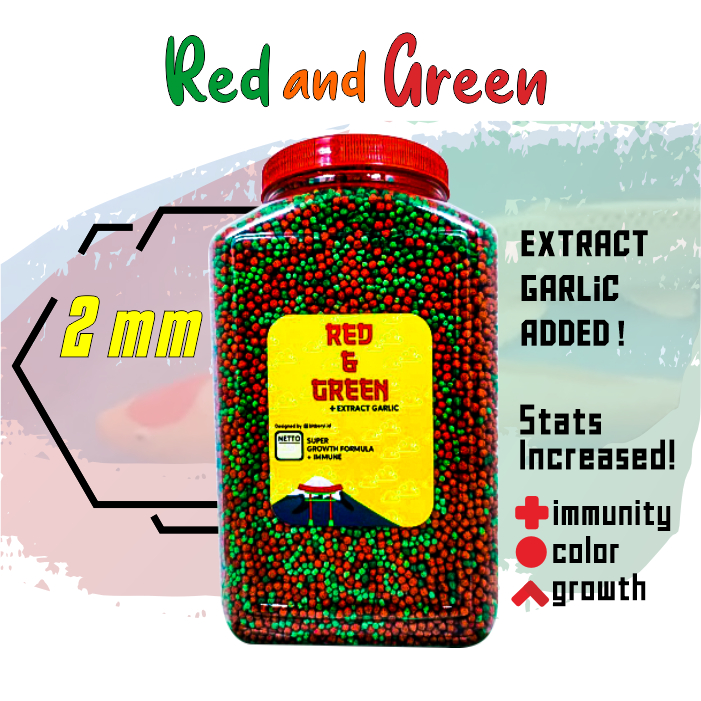 Jual Ikanesia - Red n Green 2.2kg Slow Sinking | Shopee Indonesia