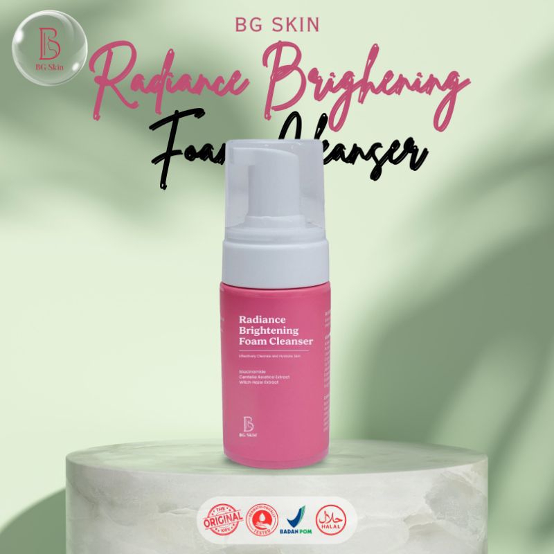 Jual BG SKIN Radiance Brightening Foam Cleanser | Shopee Indonesia