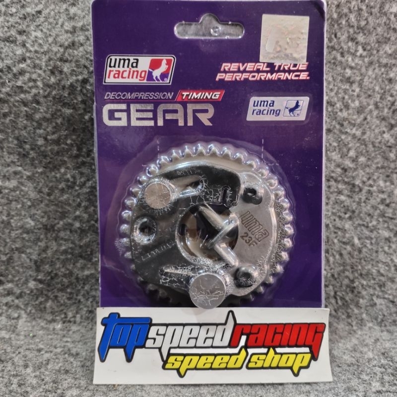 Jual GIGI SENTRIK UMA RACING 2 PIN GEAR SENTRIK BUAT YAMAHA MX KING , VIXION , NVL , MT 15 , R15 ...