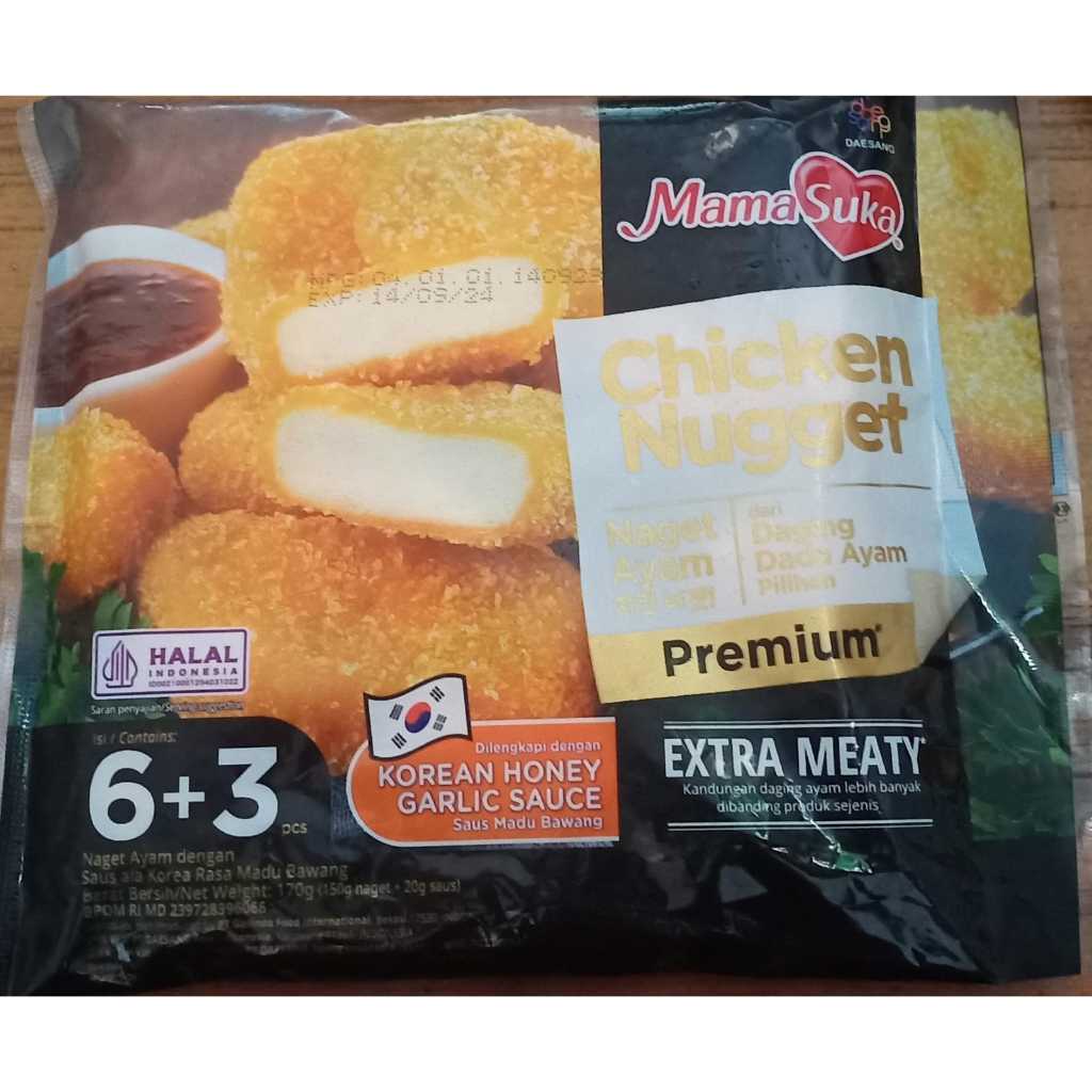 Jual CHICKEN NUGGET PREMIUM MAMASUKA 170GR | Shopee Indonesia