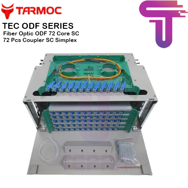 Jual Fiber Optic ODF/OTB 72 Core SC Lengkap Rackmount | ODF 72C SC ...
