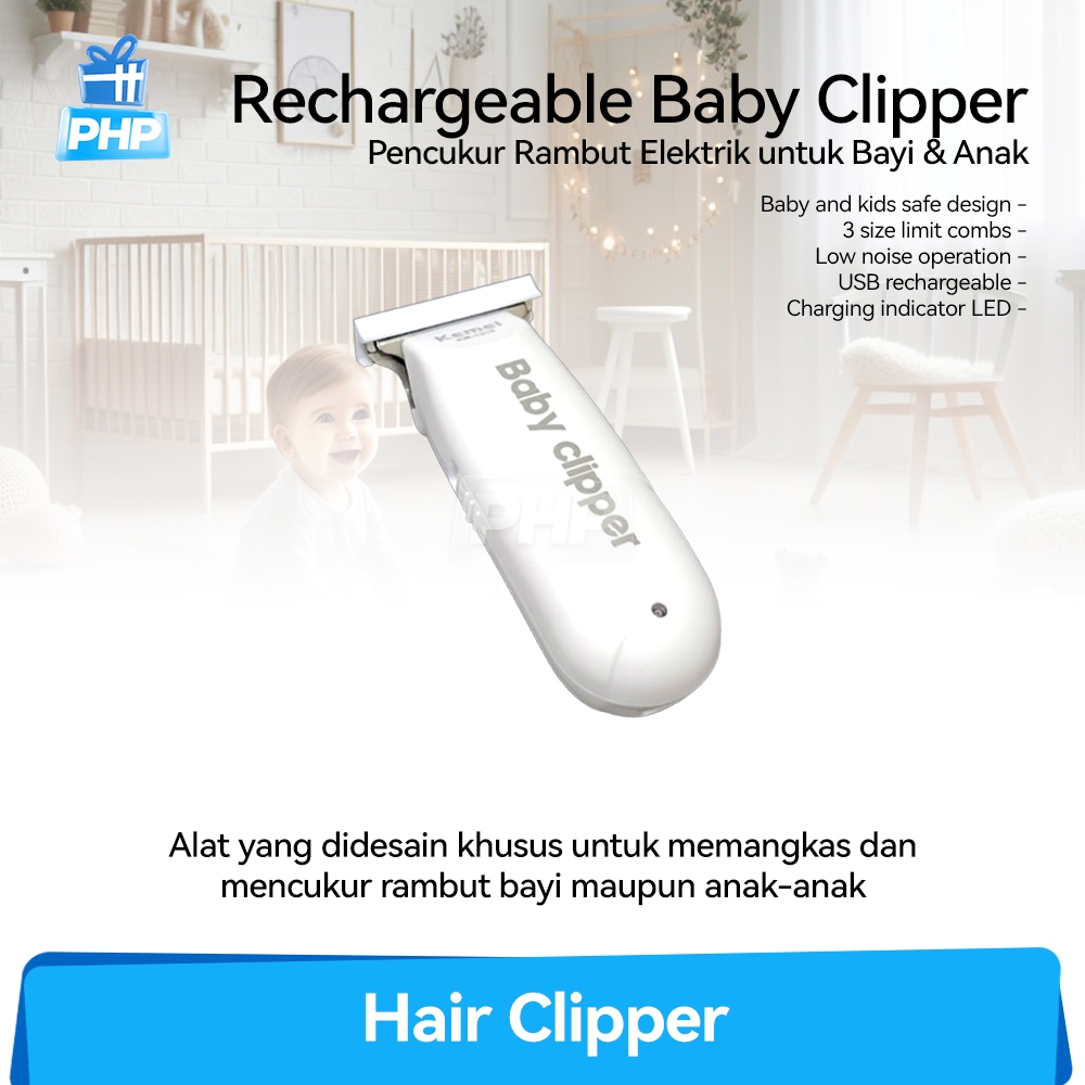 Jual #PHP Mesin Potong Rambut / Alat Pangkas Cukur Bayi & Anak Elektrik ...