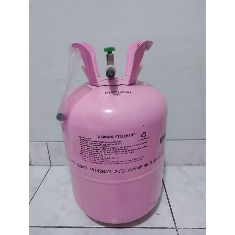 Jual Helium creation tabung gas tank 50 balon terbang 13.6 liter ...