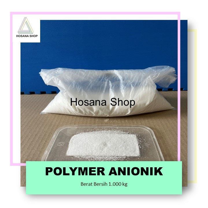 Jual polymer anionic flokulan anionik 25kg | Shopee Indonesia