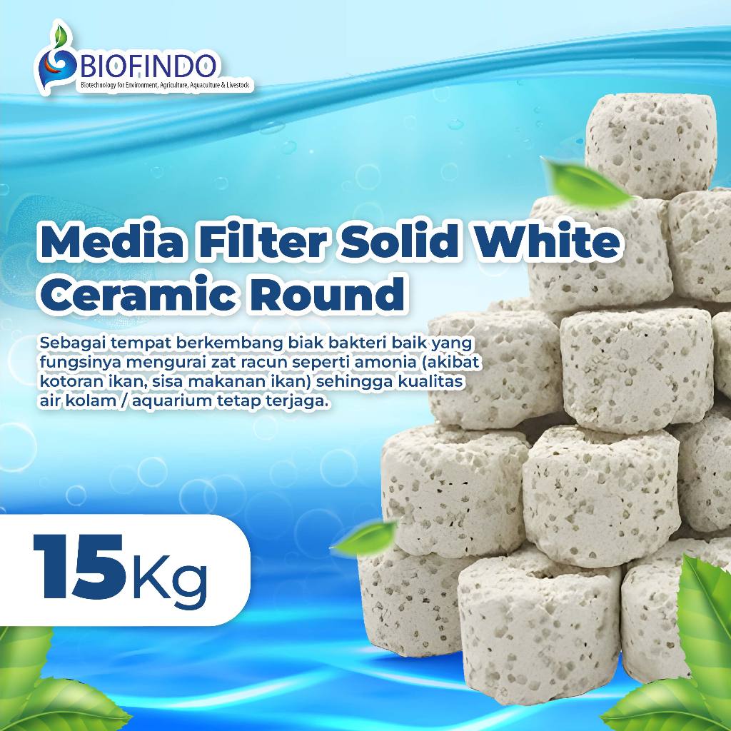 Jual Media Filter Aquarium Rumah Bakteri Nano White Bio Ring Bacteria ...