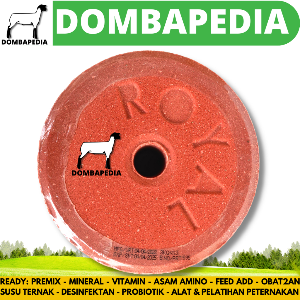 Jual ROYAL MINERAL BLOCK 3KG - Mineral Blok Kambing Domba Sapi | Shopee ...