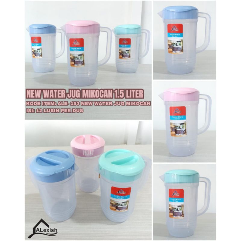 Jual Water jug 1.5 liter alexish / Porong Eskan Air Jus Minuman ...