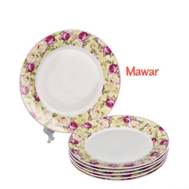 Jual Vicenza Piring Makan/Piring Keramik 10.5 inch B16 BA16 (6 Pcs ...