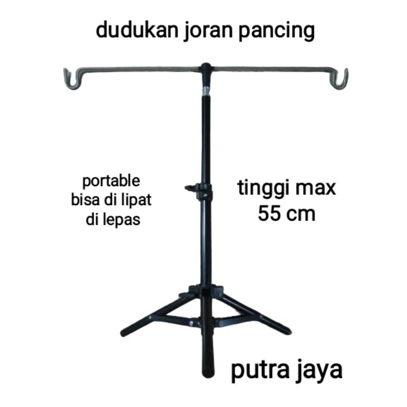 Jual Dudukan brecket holder penyangga cagak joran pancing portable ...