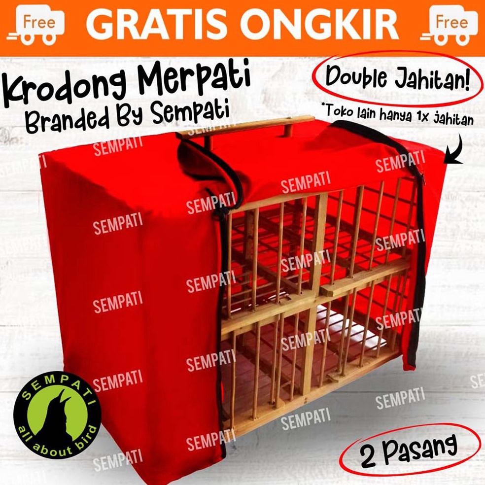 Jual Check Here trxG1s6R Krodong Sangkar Kandang Burung Merpati 2 ...