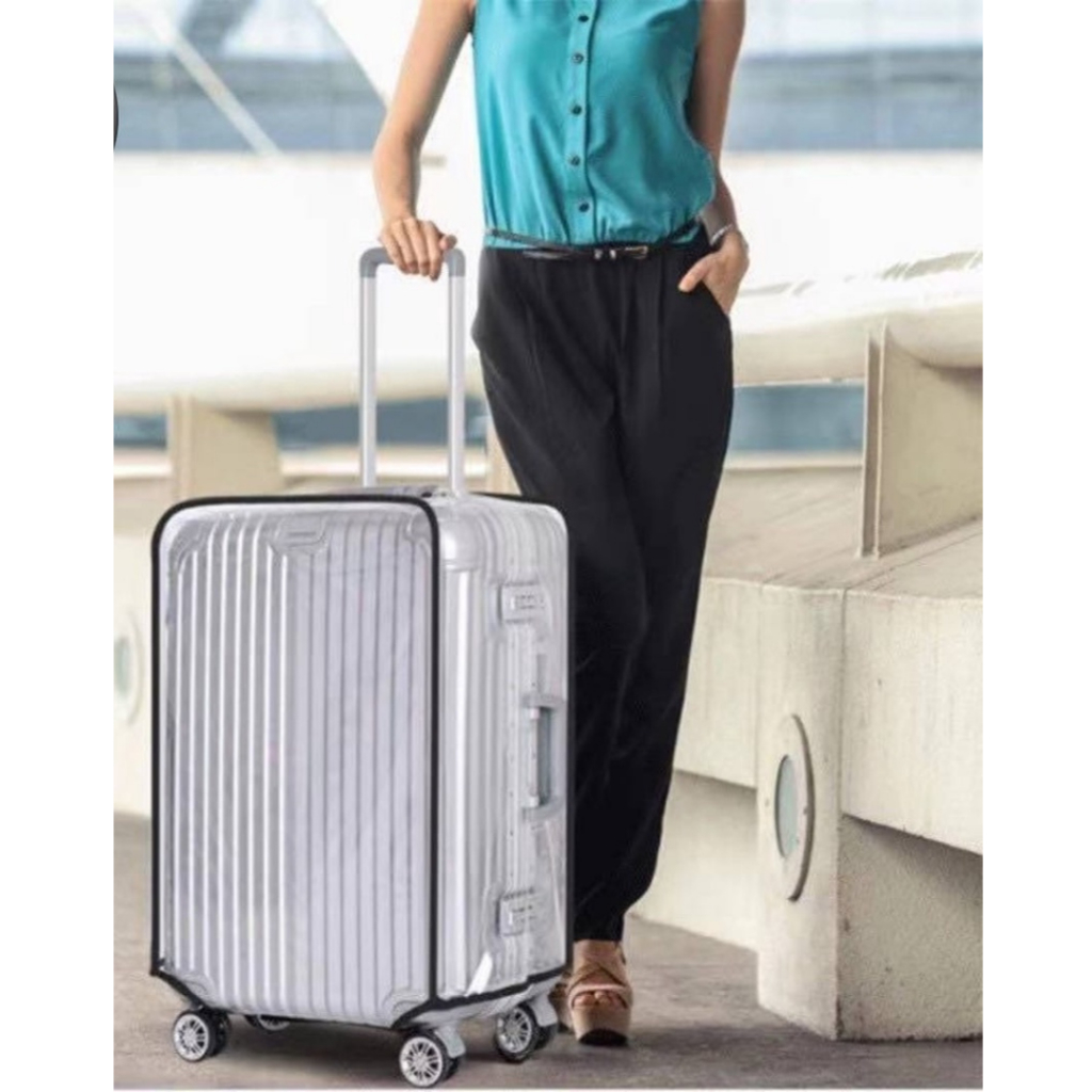 Jual Sarung Koper 20-30 inch / Pelindung Koper / Cover Koper Premium Quality / Mika Transparan ...