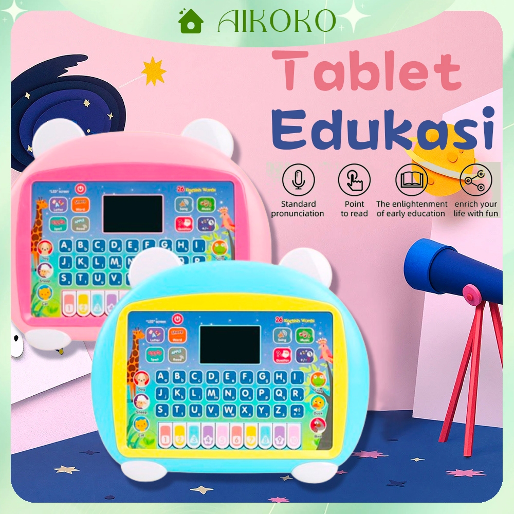 Jual Tablet Belajar Huruf Edukasi Anak Mainan Tablet Musik Piano Anak ...