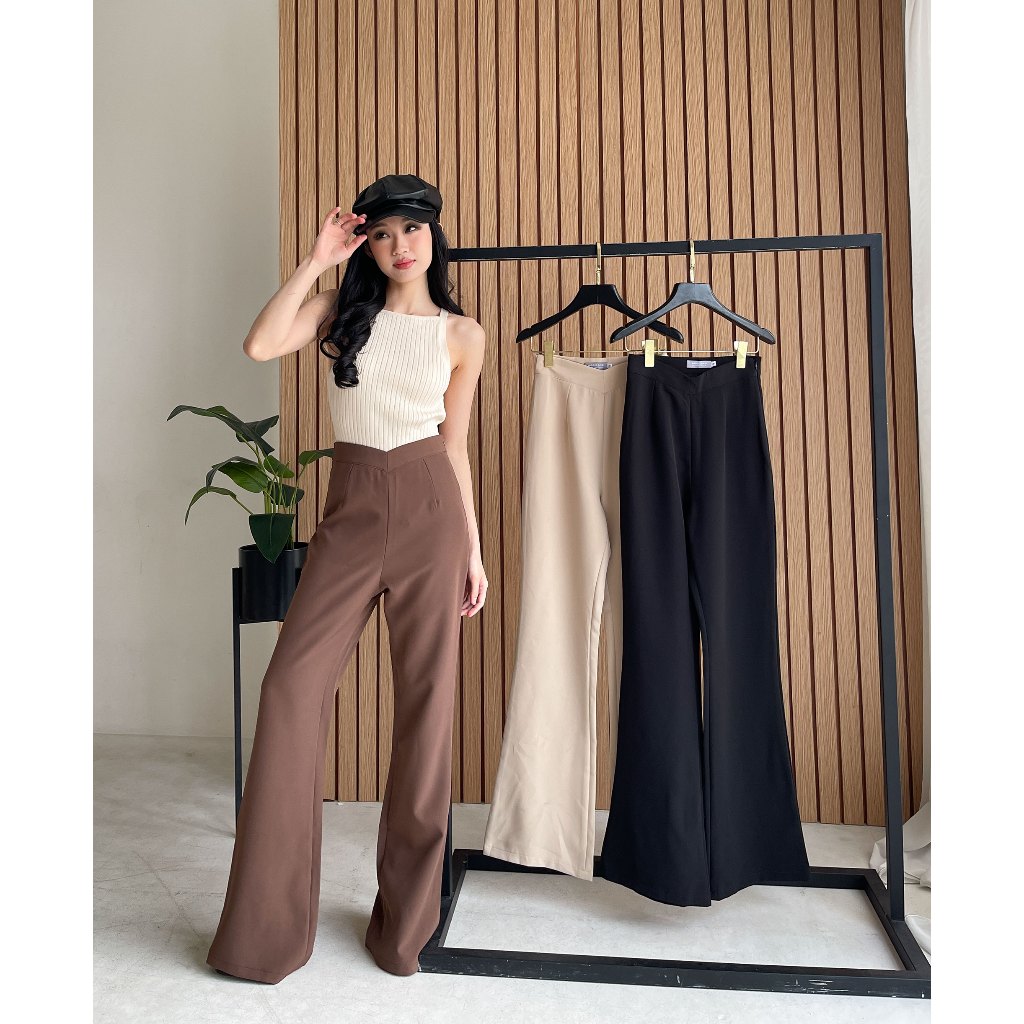 Jual MODELANO LOIDE HW PANTS / CELANA PANJANG WANITA | Shopee Indonesia