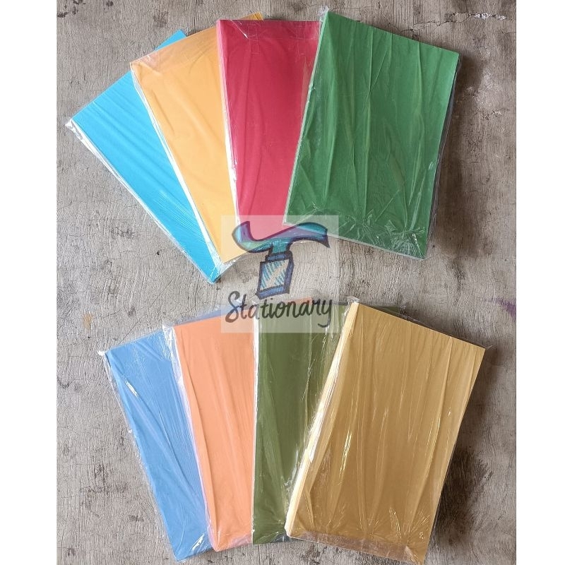Jual Kertas Cover BC Pindo Deli Asli Folio WARNA TUA (Isi 50 Lembar ...
