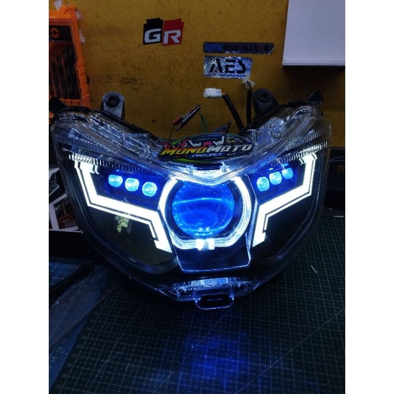 Jual STOK TERBATAS !! Lampu Nmax Old Projie biled | Shopee Indonesia