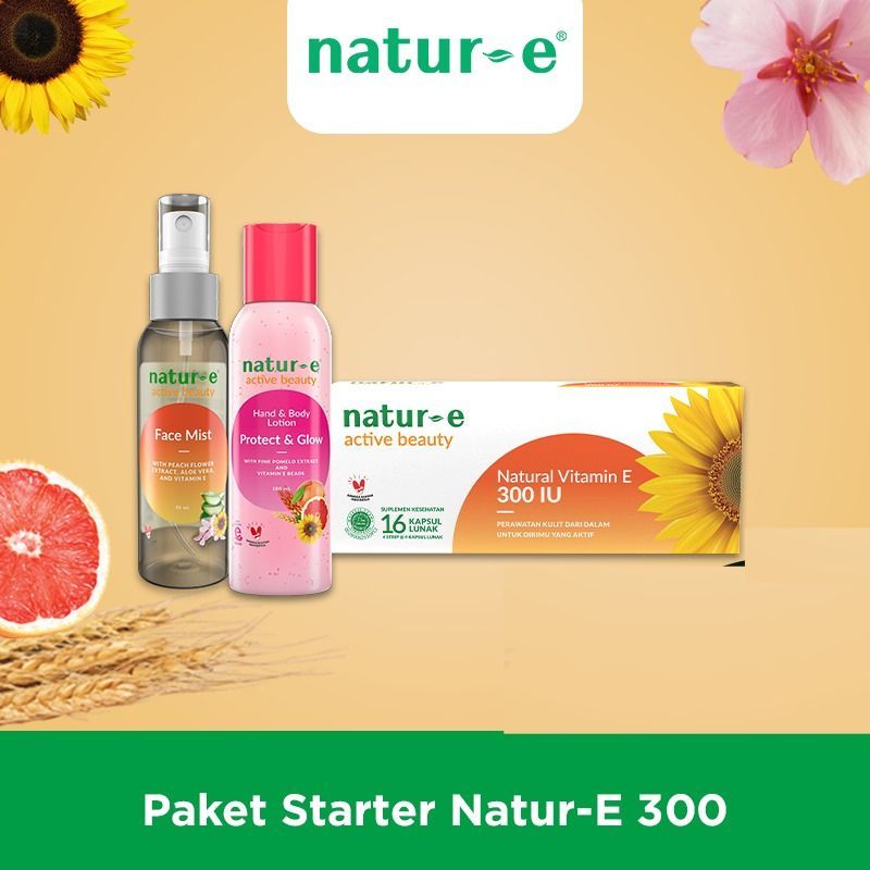 Jual NATUR E Active Beuty Series | NaturE 300 IU | Revitalizing Hand ...