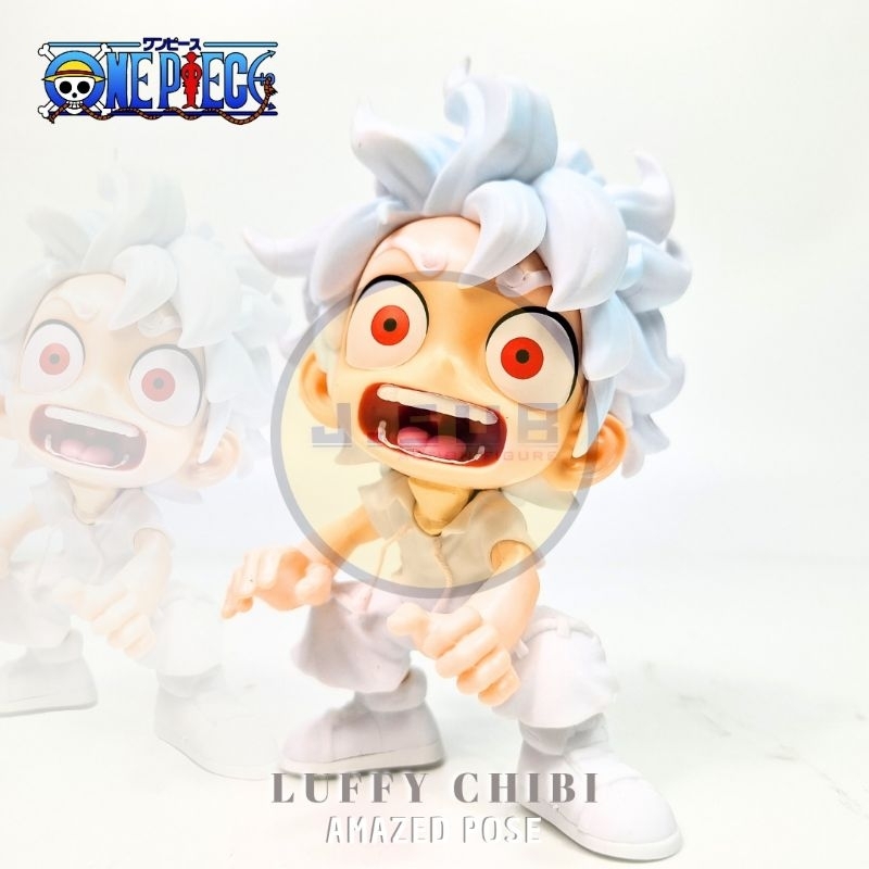 Jual Action Figure Nika Luffy Chibi Statue Onepiece Amazed Pose Imut ...