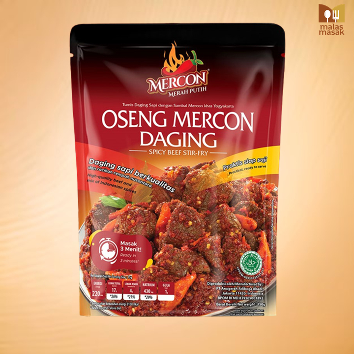 Jual Oseng Mercon Daging Mercon Merah Putih | Shopee Indonesia