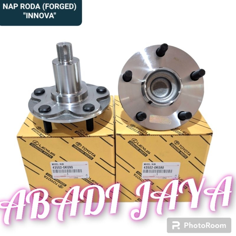 Jual NAP RODA DEPAN WHEEL HUB FRONT KIJANG INNOVA ORIGINAL | Shopee ...