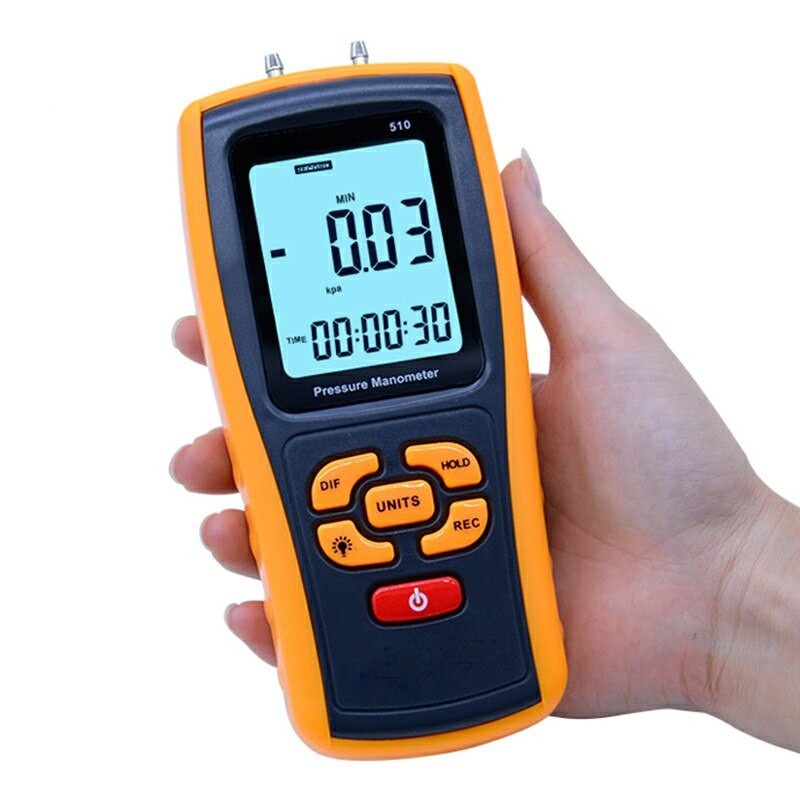 Jual Digital Manometer Air Pressure Gauge Alat Ukur Tekanan Udara Gas ...