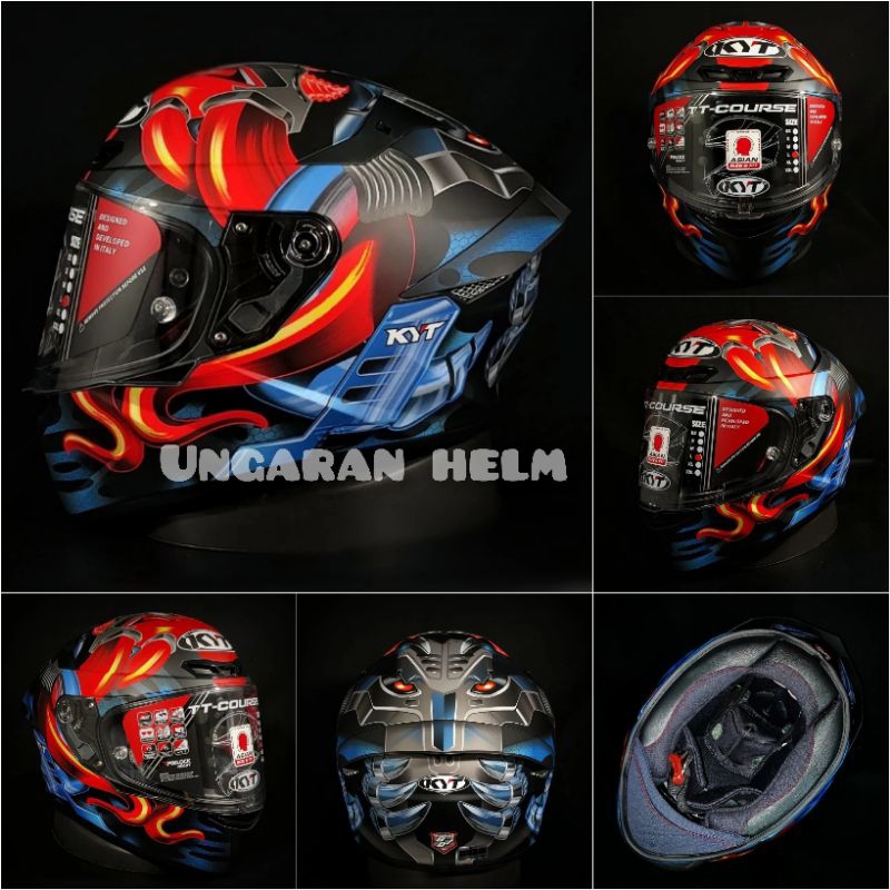 Jual Helm KYT TT course Magnet 2024 | Shopee Indonesia