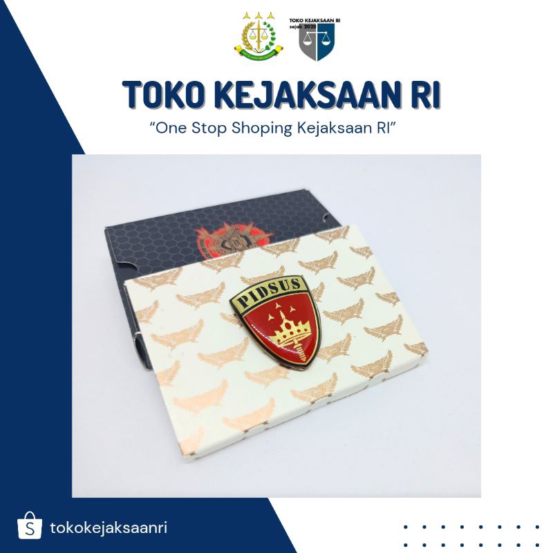 Jual TOKO KEJAKSAAN RI - PIN PIDSUS KECIL KEJAKSAAN RI TANPA AKRILIK ...