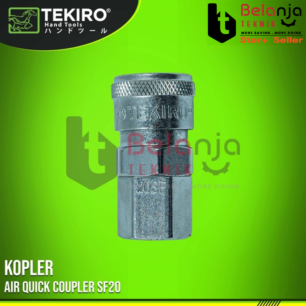 Jual TEKIRO Air Quick Coupler SF20 Kopler Selang Angin Tekiro Cuk Kopler | Shopee Indonesia