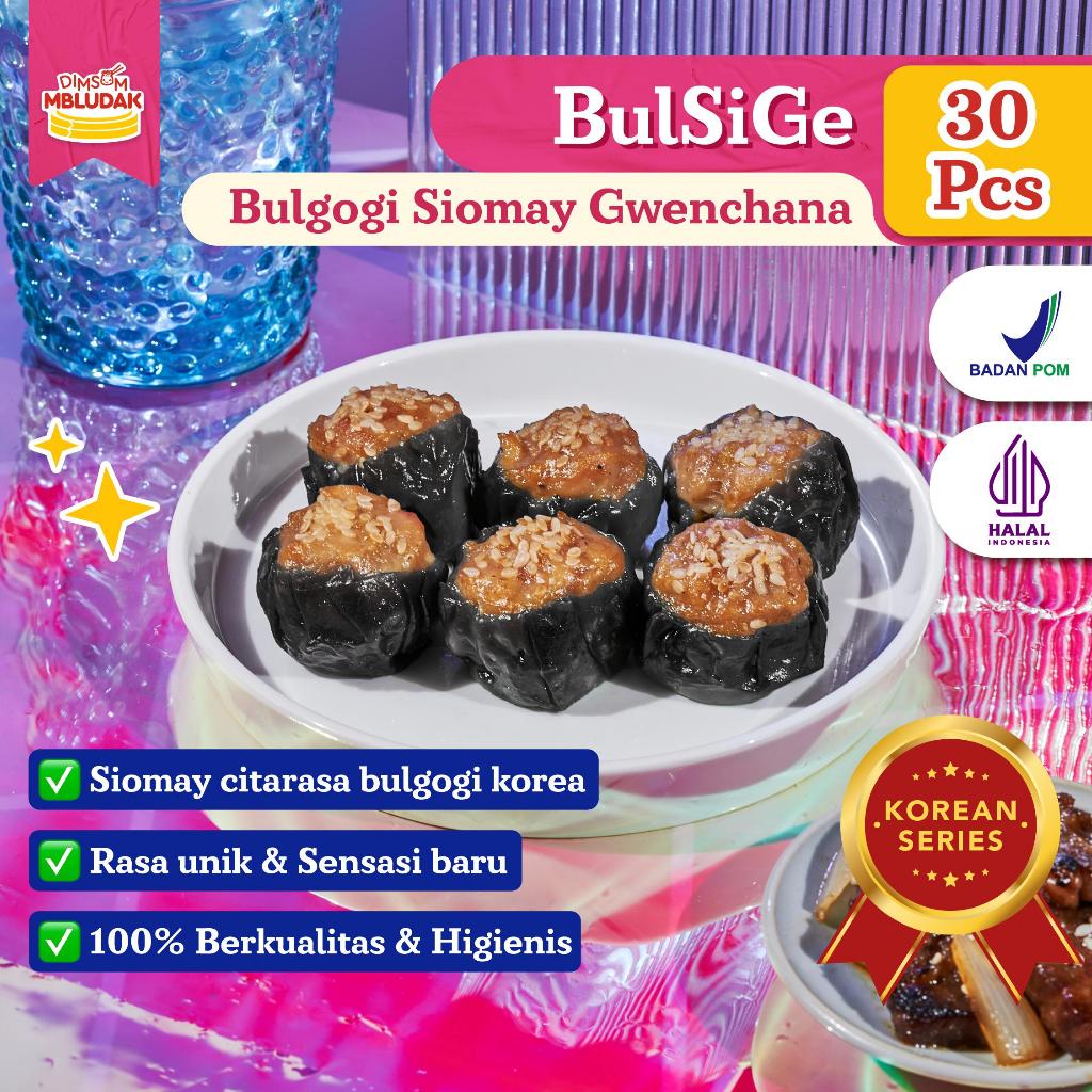 Jual Dimsum Mbludak Bulsige Frozen Dimsum Korean Series Halal | Shopee ...