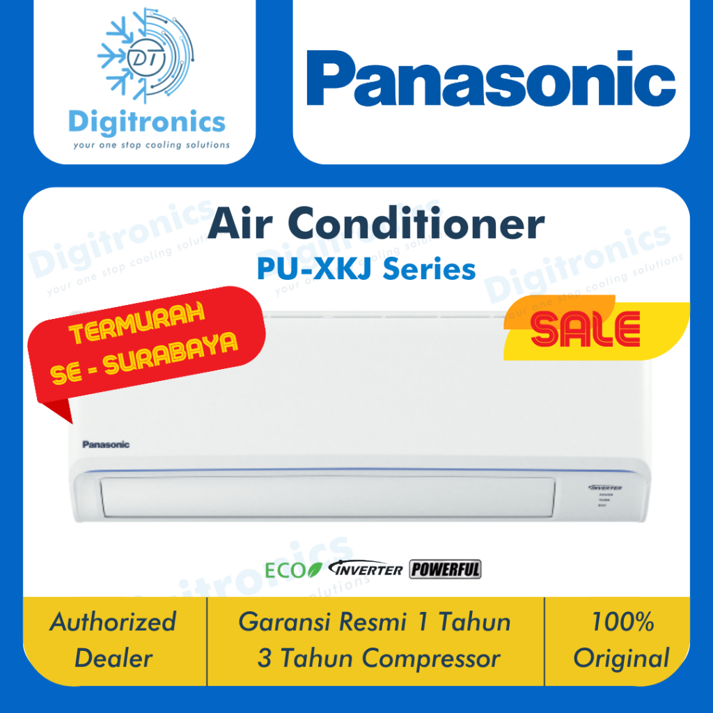 Jual AC PANASONIC | AC INVERTER PANASONIC | PANASONIC SER PU-XKJ ...