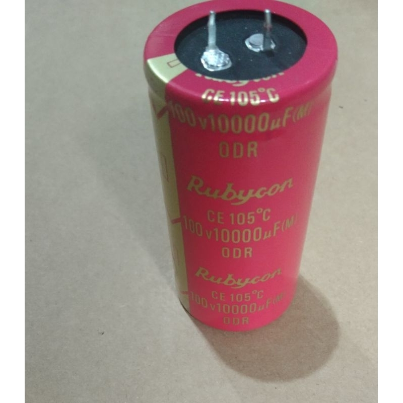 Jual ELCO 10.000uf 100v rubycon merah | Shopee Indonesia
