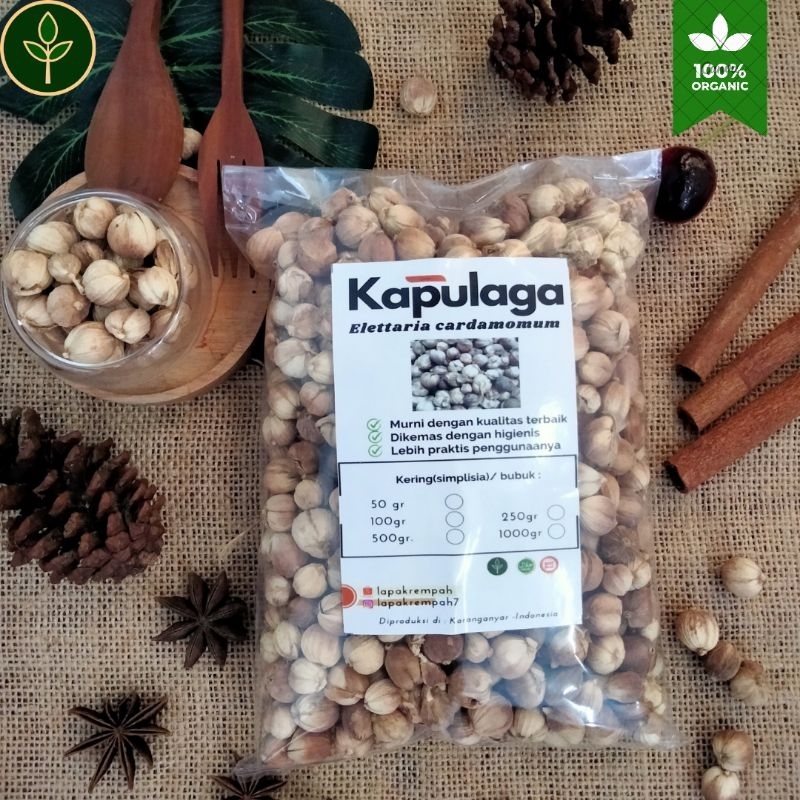 Jual KAPULAGA 25gr - 100gr | Shopee Indonesia