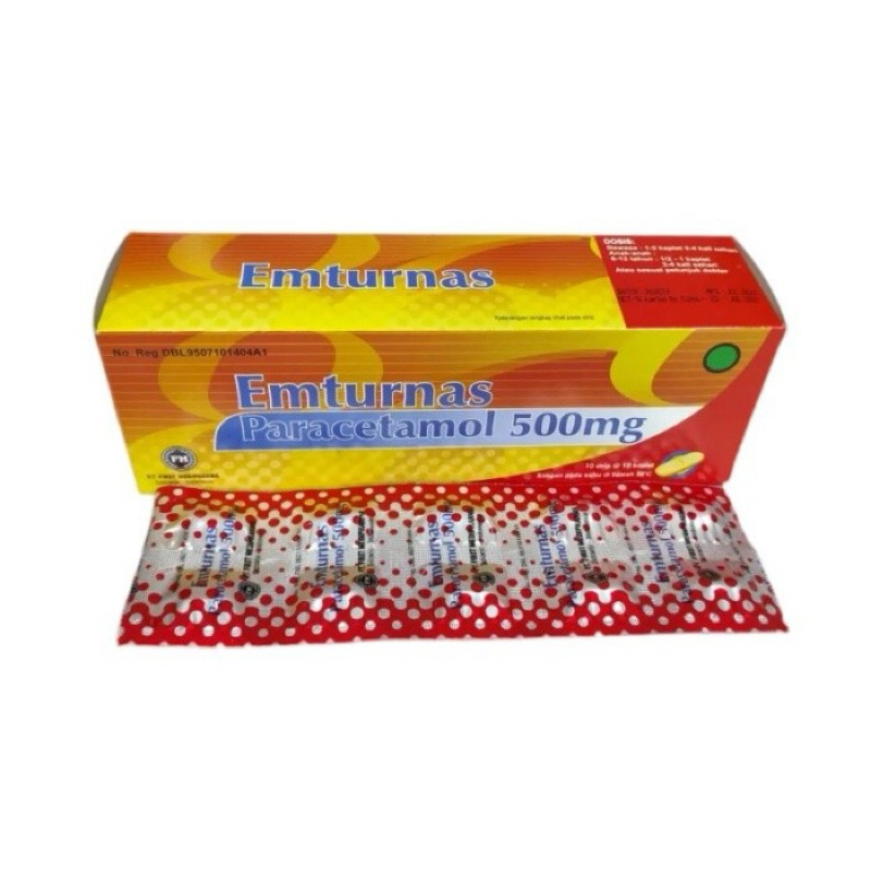 Jual Emturnas 500 mg Box 100 tablet | Shopee Indonesia