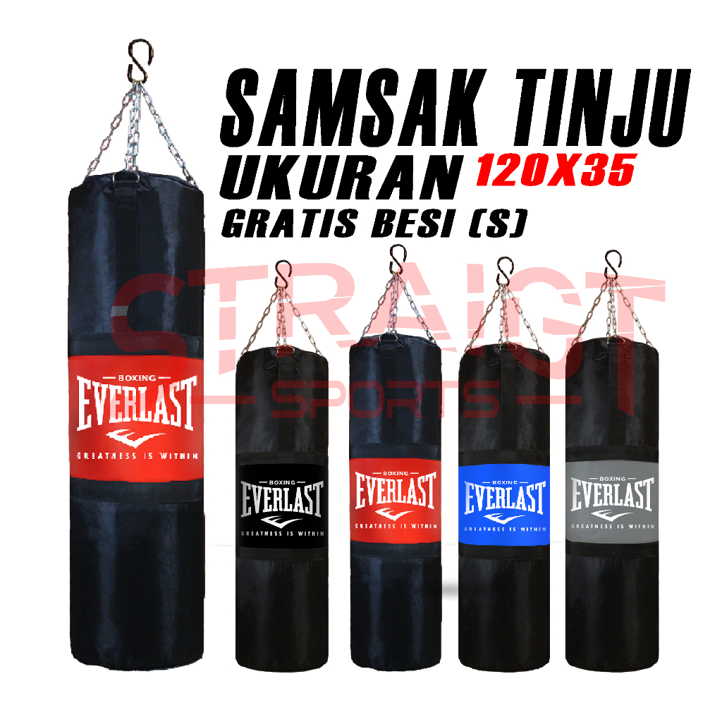 Jual samsak tanpa isi 120cm mma muaythai boxing samsak murah samsak ...