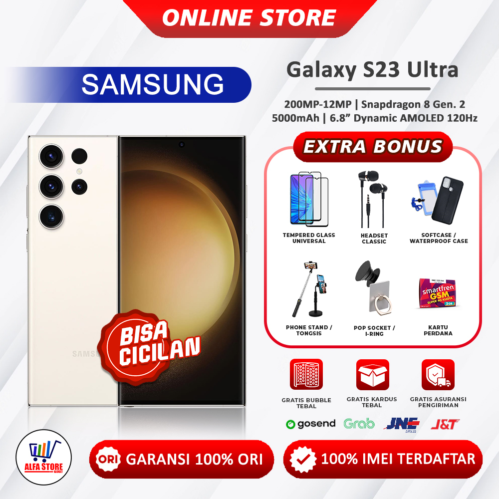 Jual Samsung Galaxy S23 Ultra 5G Ram 12/1TB Ram 12/512GB ram 12/256Gb ...