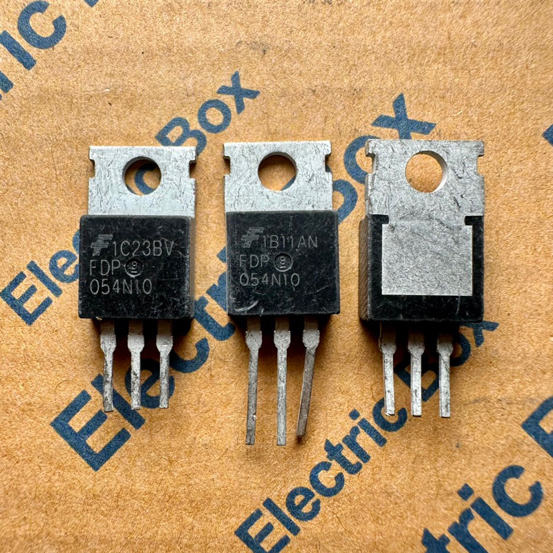 Jual mosfet FDP054N10 N-chanel 100v 144A cabutan original inverter ...