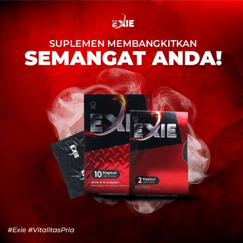 Jual EXIE Suplemen Stamina Pria Dewasa 1 Box Isi 10 Kapsul BPOM ...