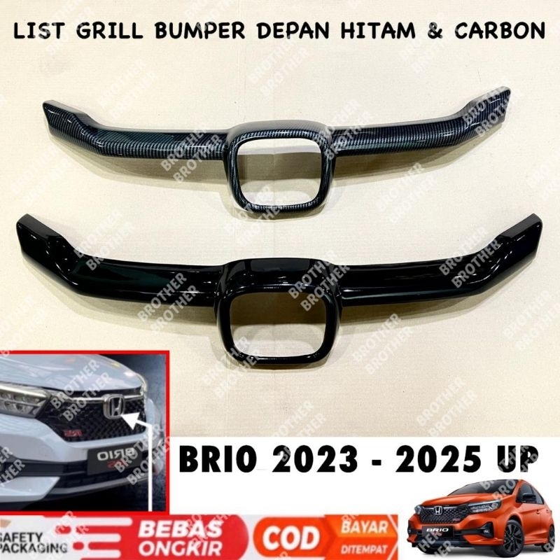 Jual Grill Bumper Depan Cover All New Brio 2023 2024 2025 RS SATYA ...