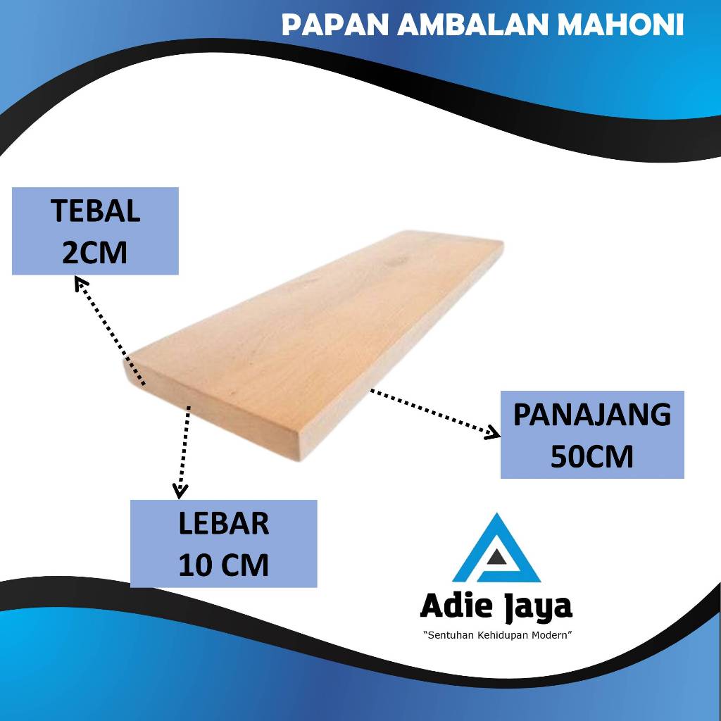 Jual Papan ambalan ukuran tebal 1.8 cm lebar 10 cm | Shopee Indonesia