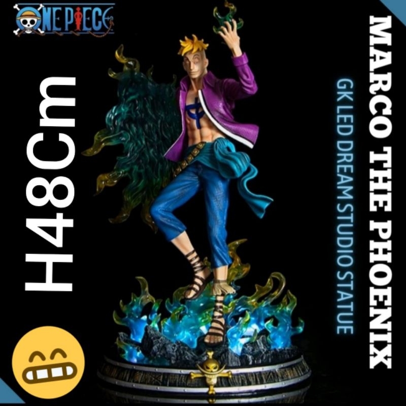 Jual Marco Phoenix figure statue one piece GK | Shopee Indonesia