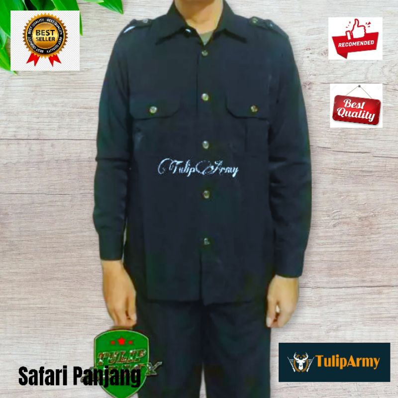 Jual Baju Safari lengan panjang | Shopee Indonesia