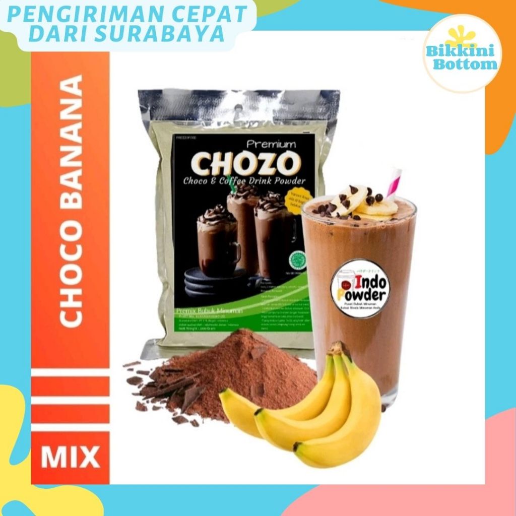 Jual Bubuk Minuman CHOCO BANANA 1 kg / Bubuk CHOCO BANANA 1 kg / CHOCO ...