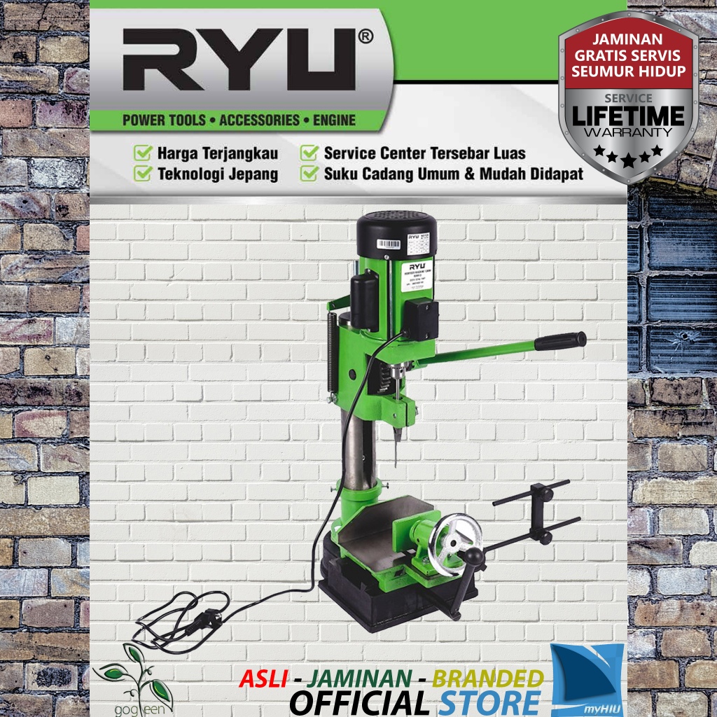 Jual Mesin Bobok Kayu 13 mm 750 Watt Listrik - Mortiser Machine RMM13 ...