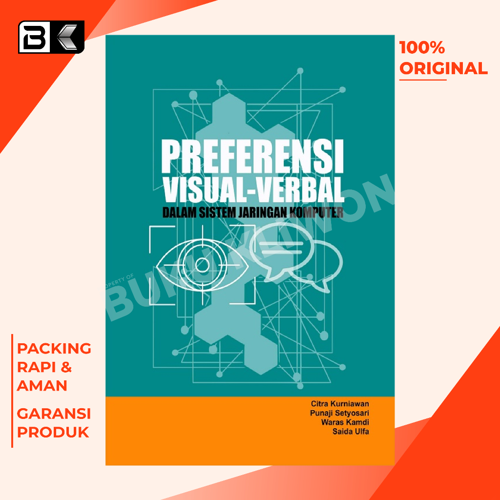 Jual Buku Preferensi Visual-Verbal dalam Sistem Jaringan Komputer - Citra Kurniawan | Shopee ...
