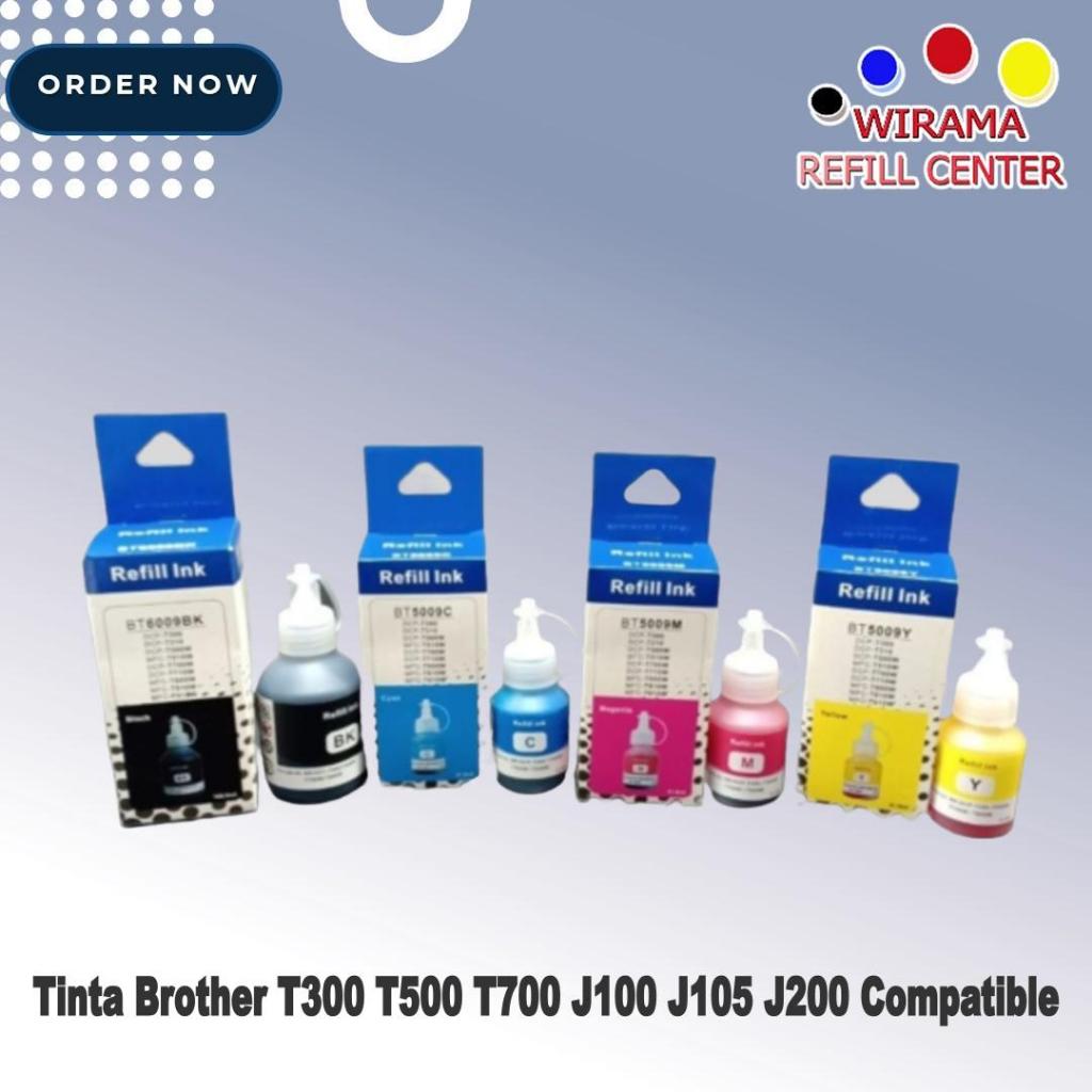 Jual Tinta Brother T300 T500 T700 J100 J105 J200 Compatible | Shopee Indonesia