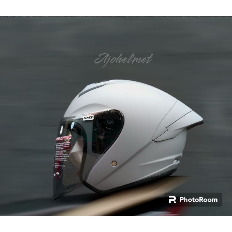 Jual HELM NHK N1 NMAX DARK GREY DOP, SLOT INTERCOM, SINGLE VISOR SMOKE ...